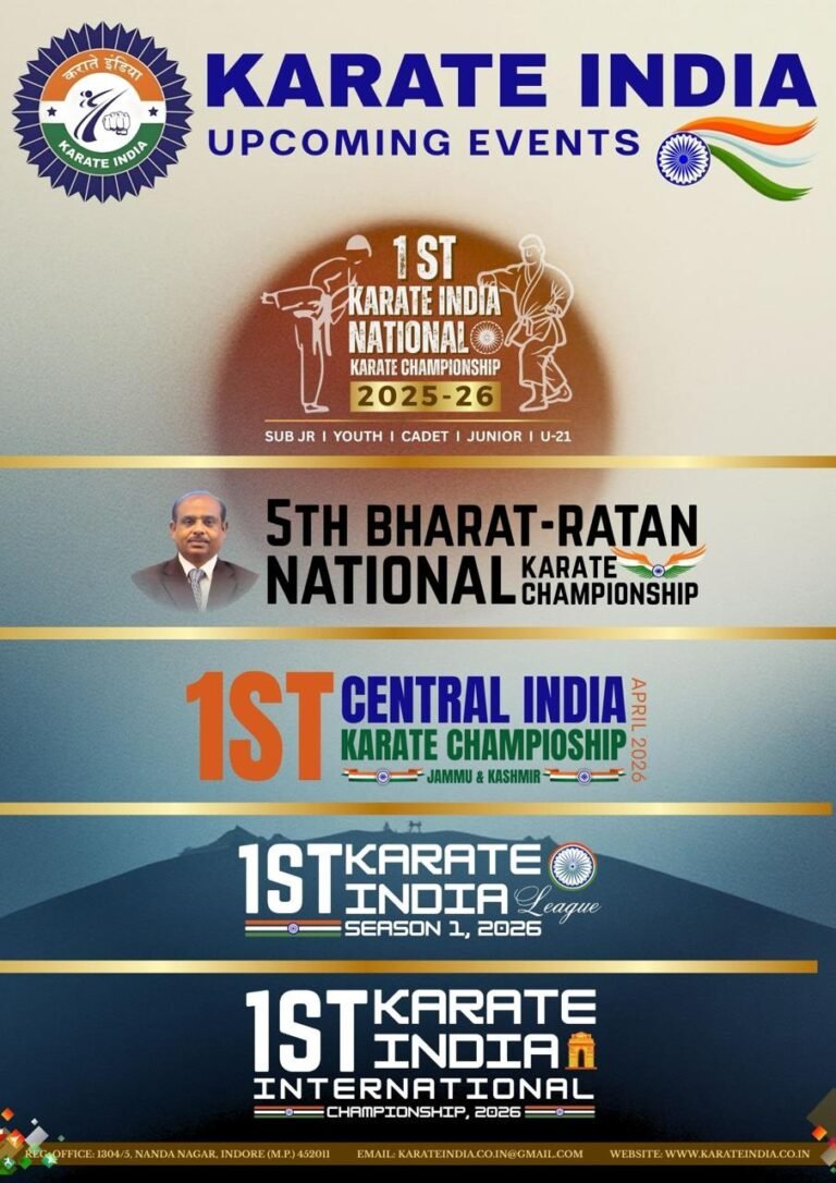 Karate India – Affiliated With World Karate